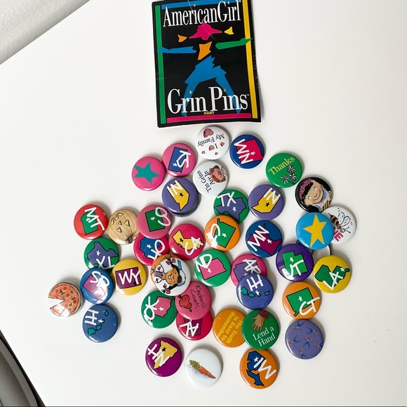 American Girl | Toys | American Girl Grin Pins Set | Poshmark